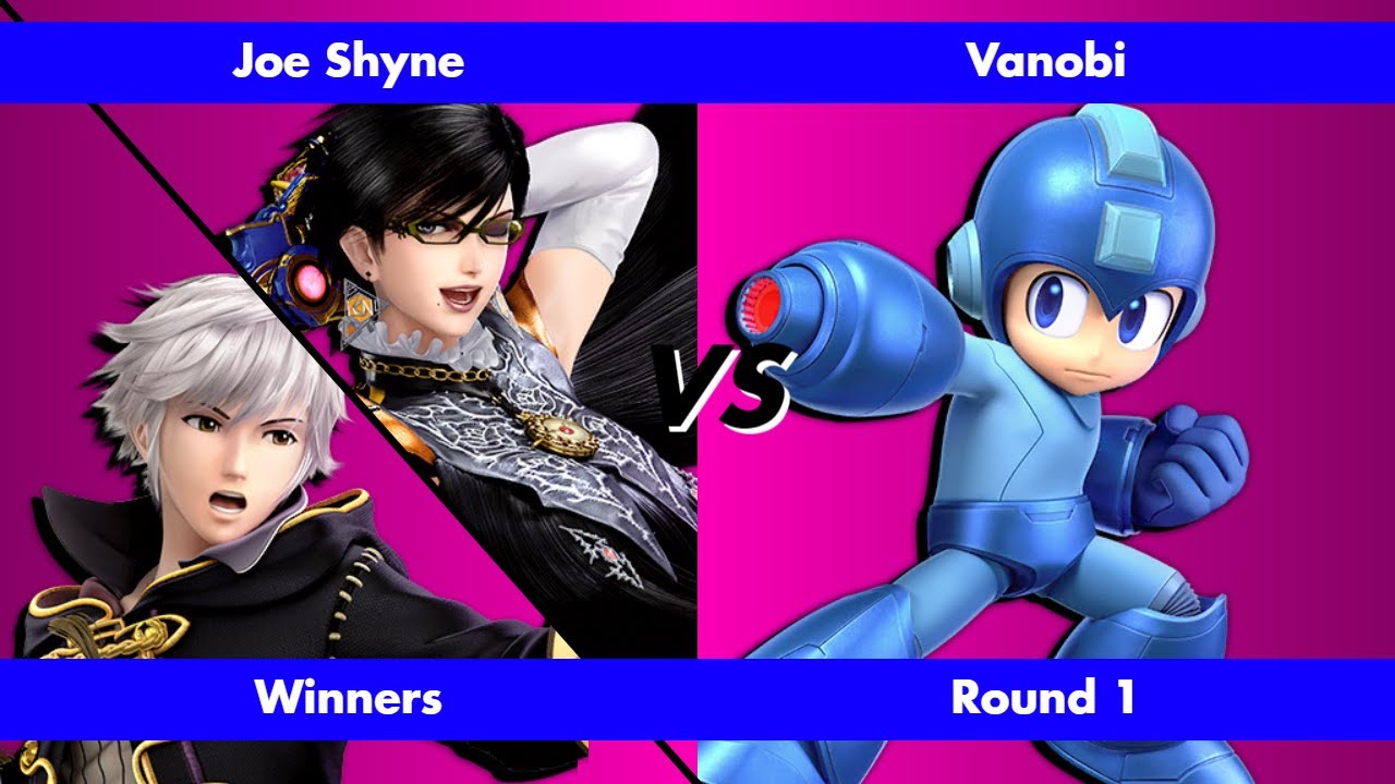 Joe Shyne (Bayonetta, Robin) VS Vanobi (Mega Man) - Winners Round 1 ...