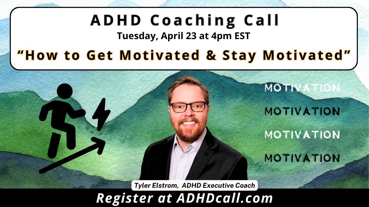 How to Get Motivated and Stay Motivated with ADHD - YouTube