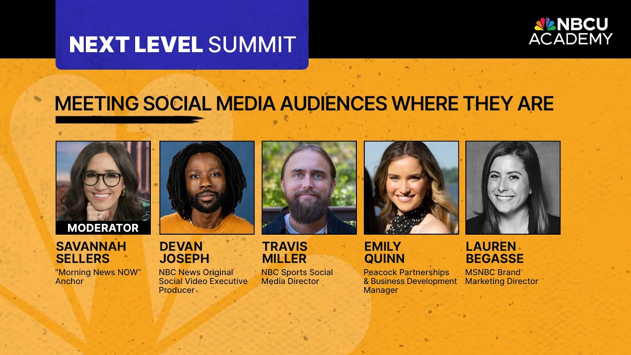 Meeting Social Media Audiences Where They Are - Next Level Summit - YouTube