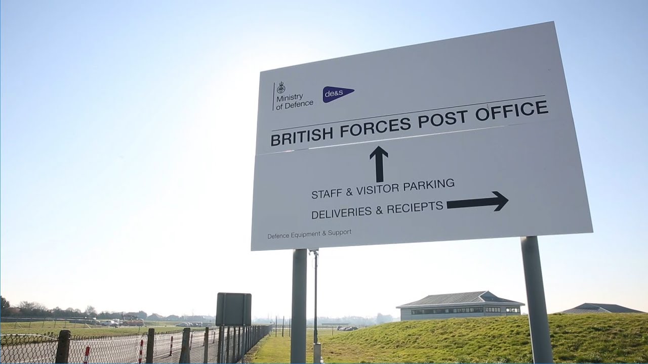 British Forces Post Office Celebrates Centenery of First Airmail ...