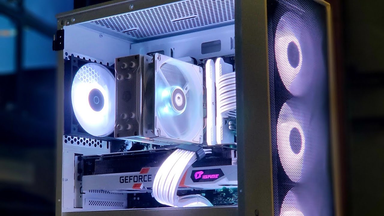 WHITE 65-70K Build - AMD Ryzen 5 3600 / Colorful RTX 3060 Ultra ...