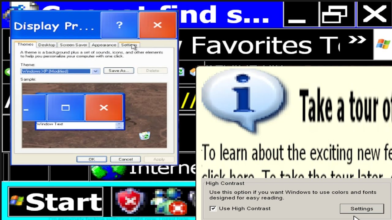 Making the ugliest Windows XP build possible - YouTube