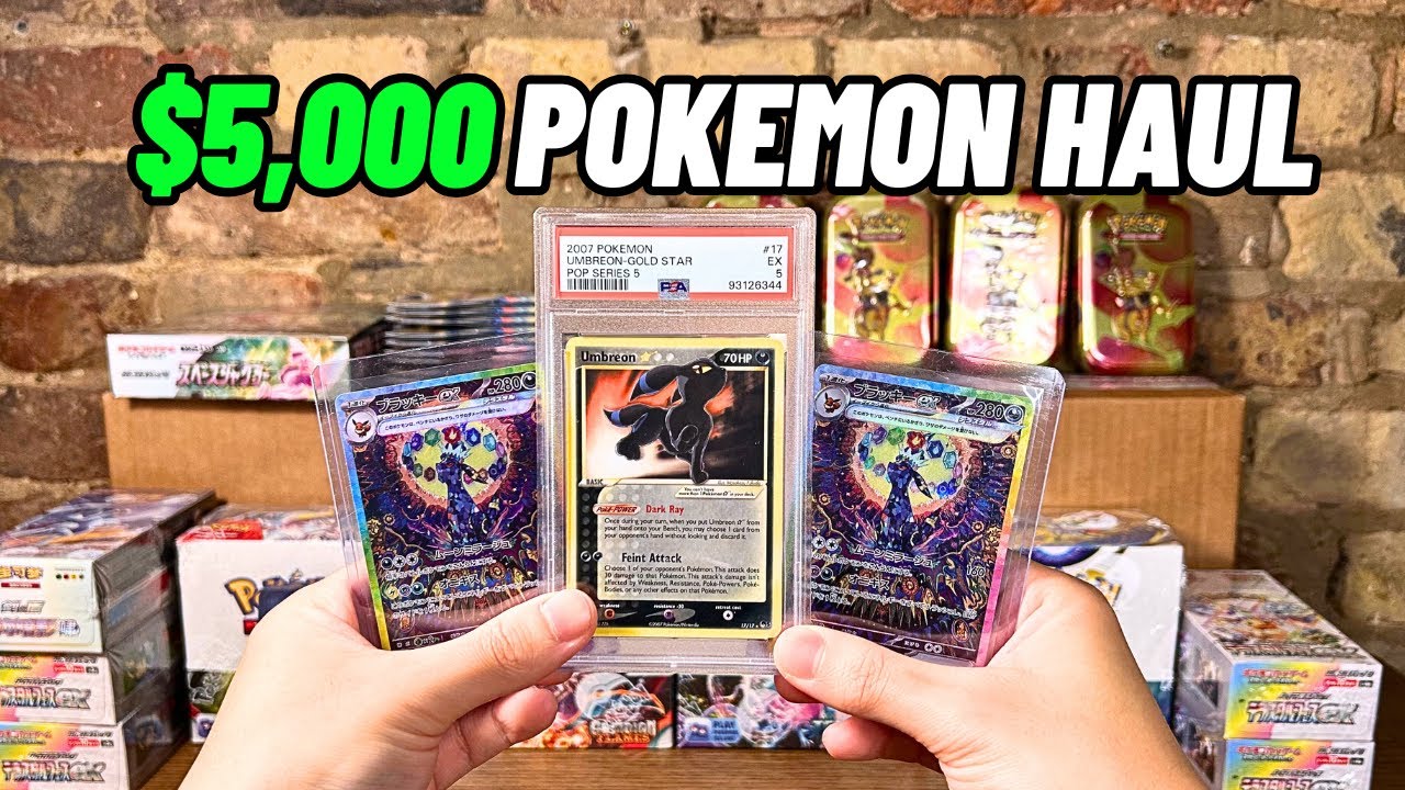 My $5000 Pokemon Purchases in the Current Market (I Spent WAY TOO MUCH ...