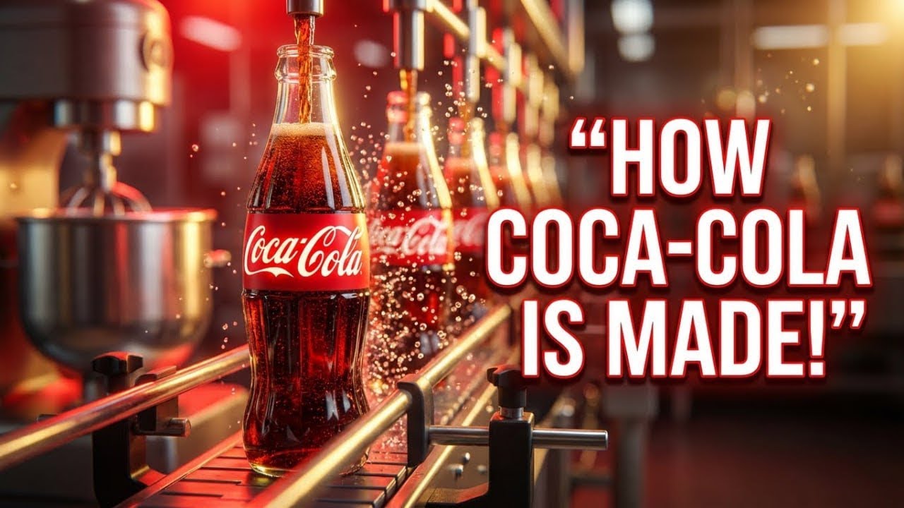 How coca-cola is made! - YouTube