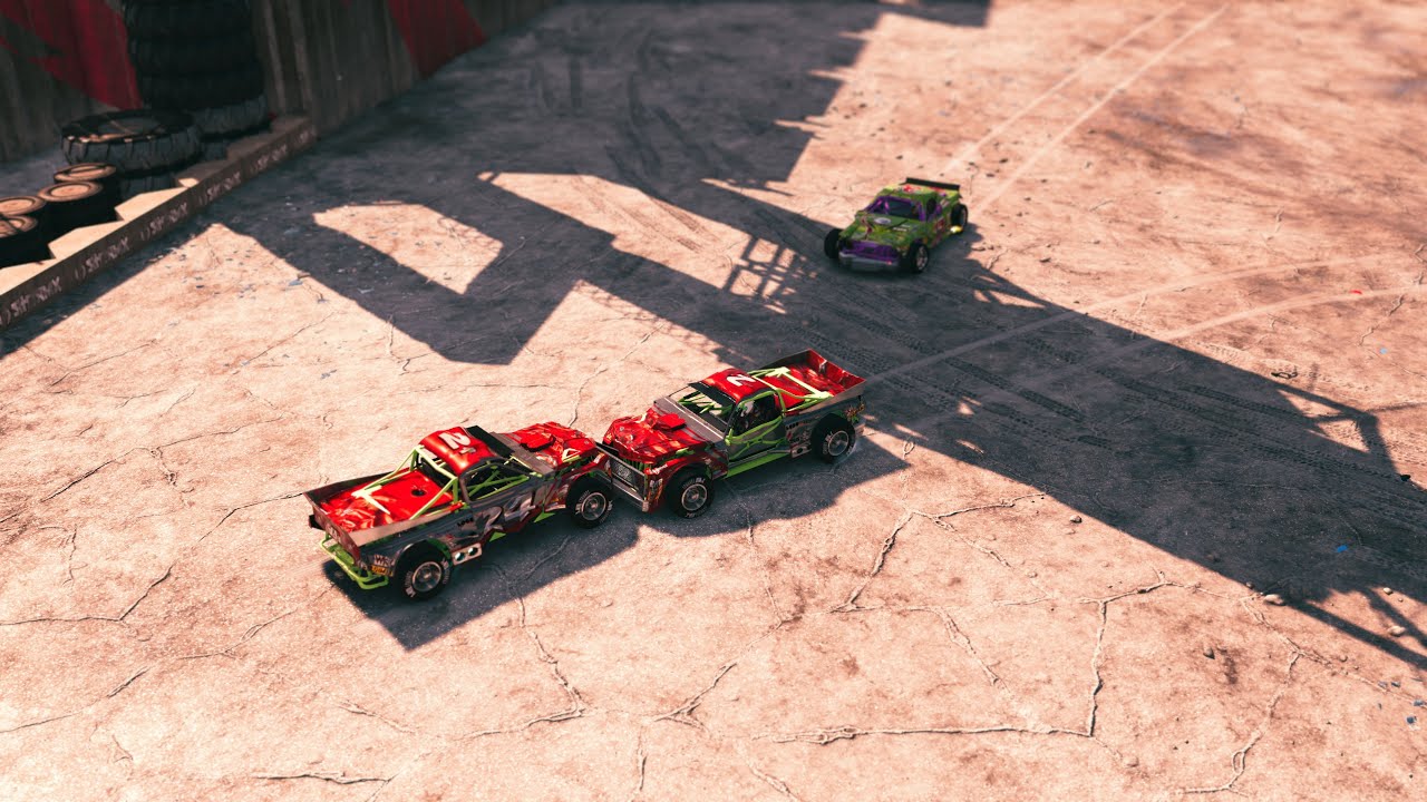 DEMOLITION DERBY-The Crew 2 Crazy car destruction arena - YouTube