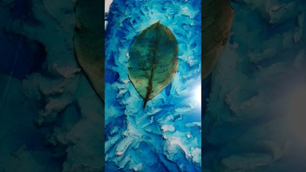 Leaf table covering with epoxy art Epoxy resin table - Agartha Workshop ...