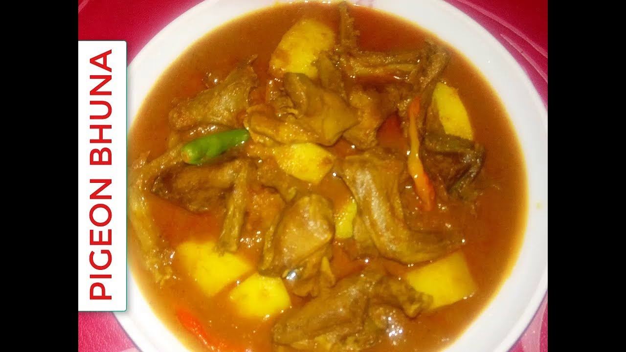 Pigeon Curry Recipe - Cooking Pigeon Gravy In Indian style - Kabutar ...