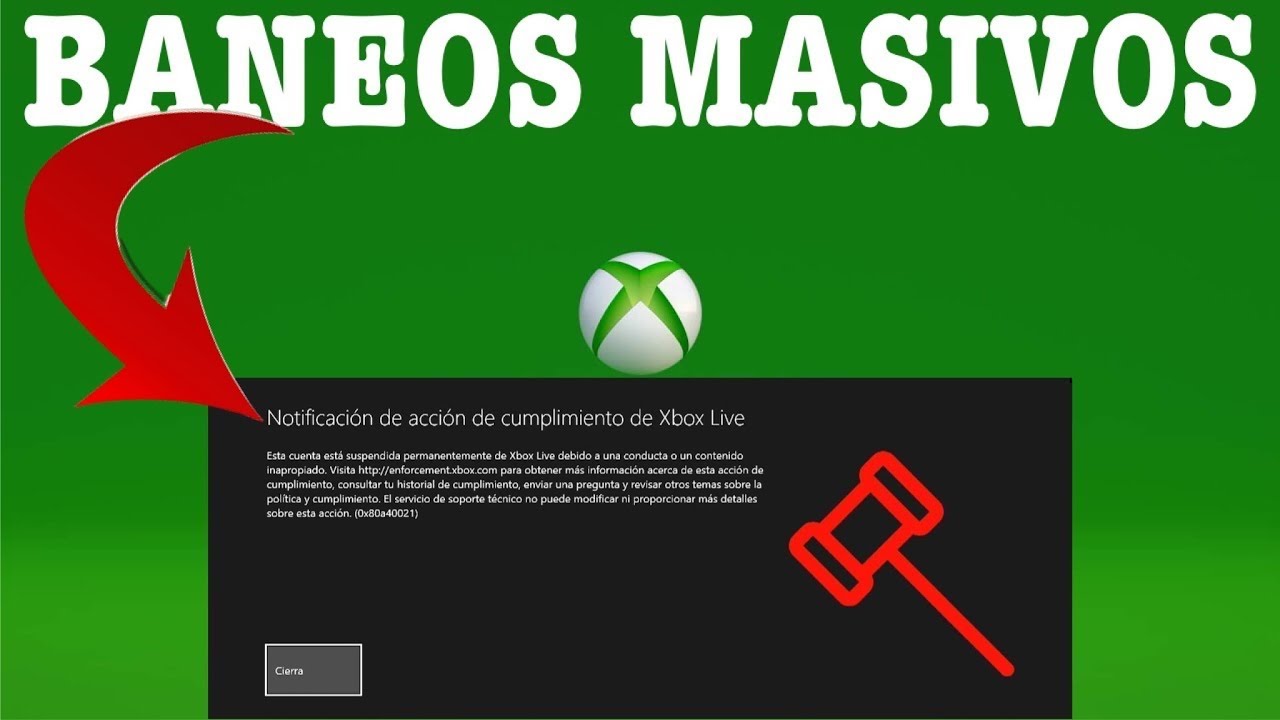⚠️IMPORTANTE BANEOS MASIVOS PERMANENTES⚠️ Xbox Series - Xbox One - Xbox ...