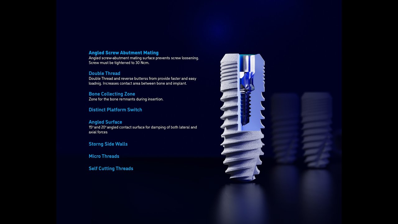 SLH - DC Implant Internal Design - YouTube