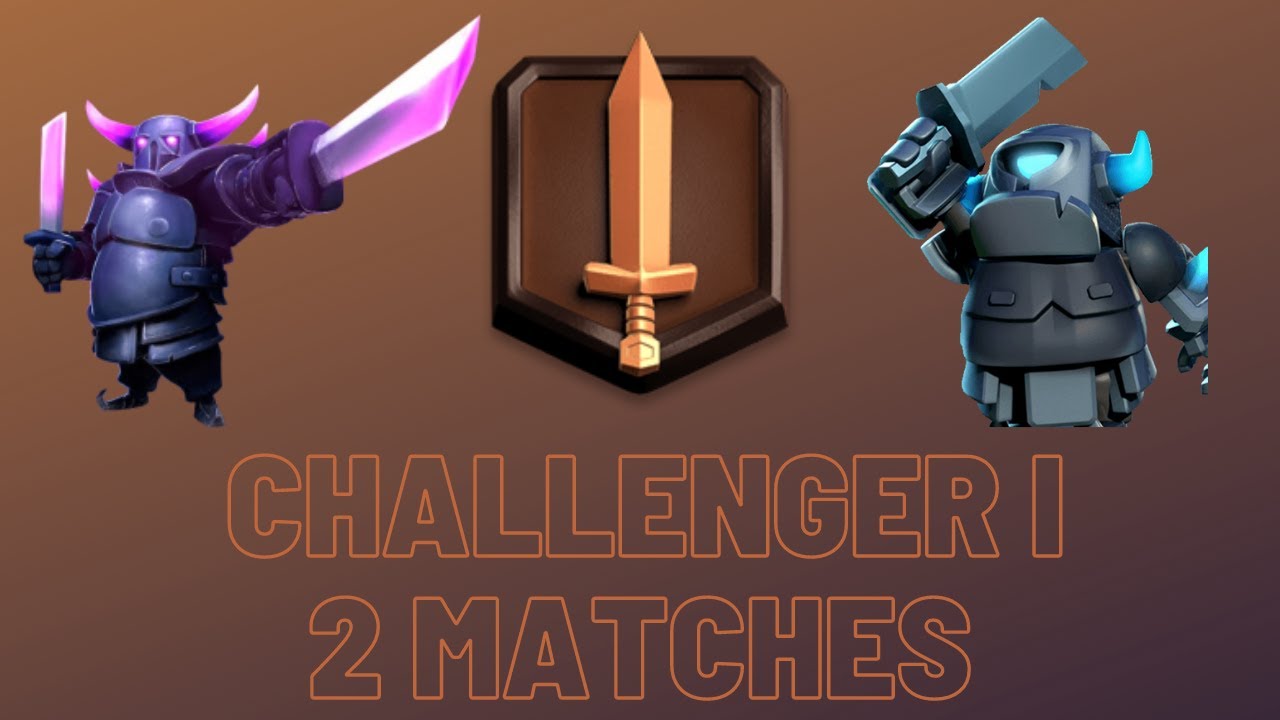 Clash Royale - Challenger 1: 2 matches - YouTube