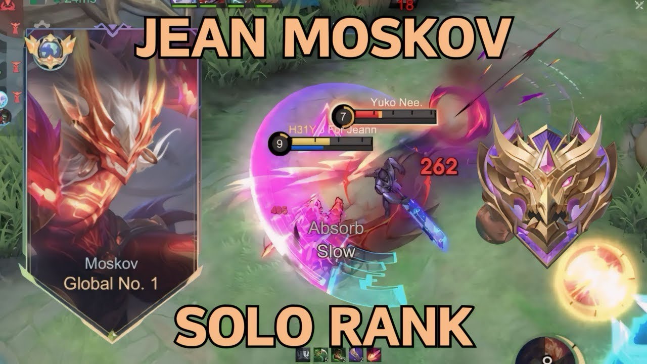 EPISODE 1 : GLOBAL 1 MOSKOV JEANN NYOBAIN SOLO RANK MYTIC DI AWAL ...
