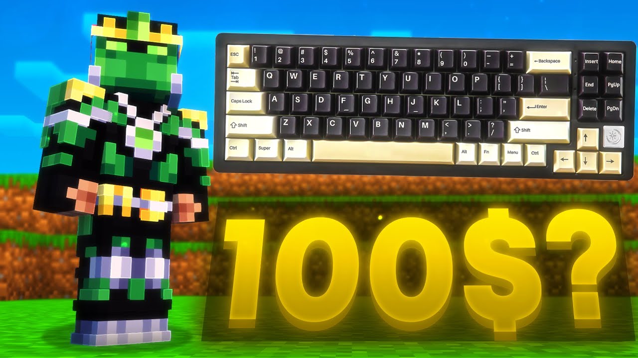 I Found Minecraft's Best $100 Gaming Keyboard! - YouTube