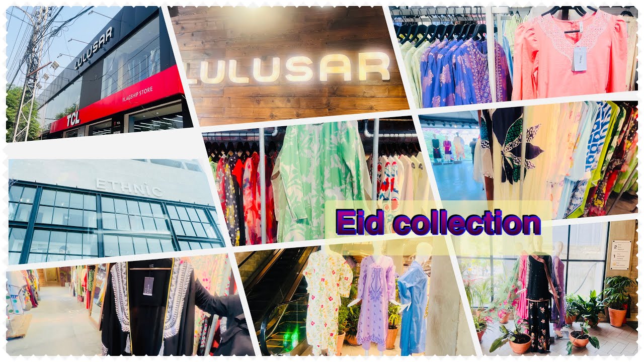 Ethnic Eid collection and Lulusar Eid collection || dress design ll ...