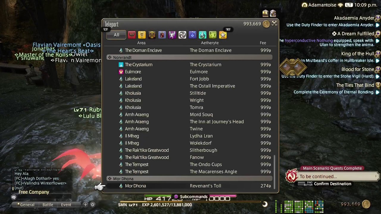 FF14 summoner lv60 to 70 class quest - YouTube