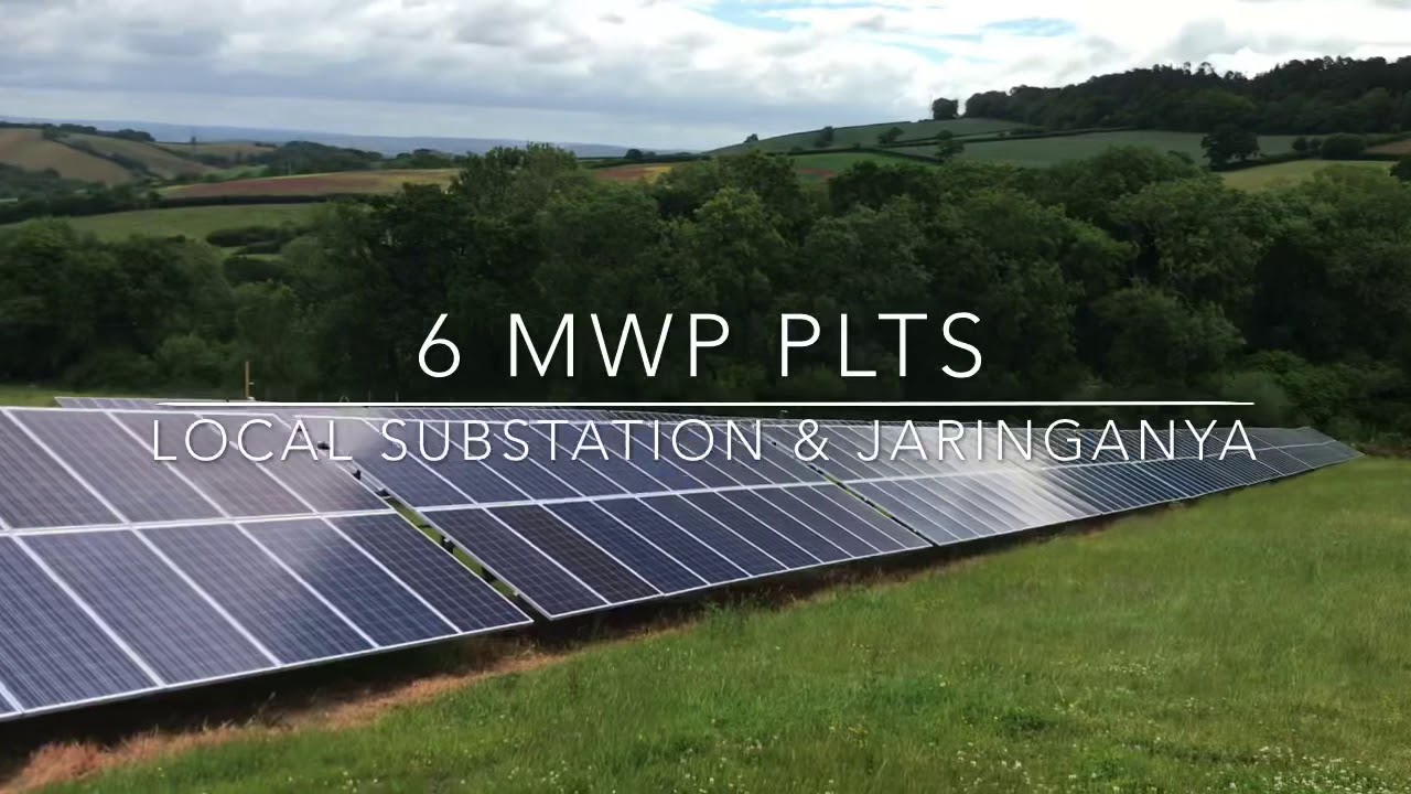 6 MWP PLTS Local Substation dan jaringannya. - YouTube