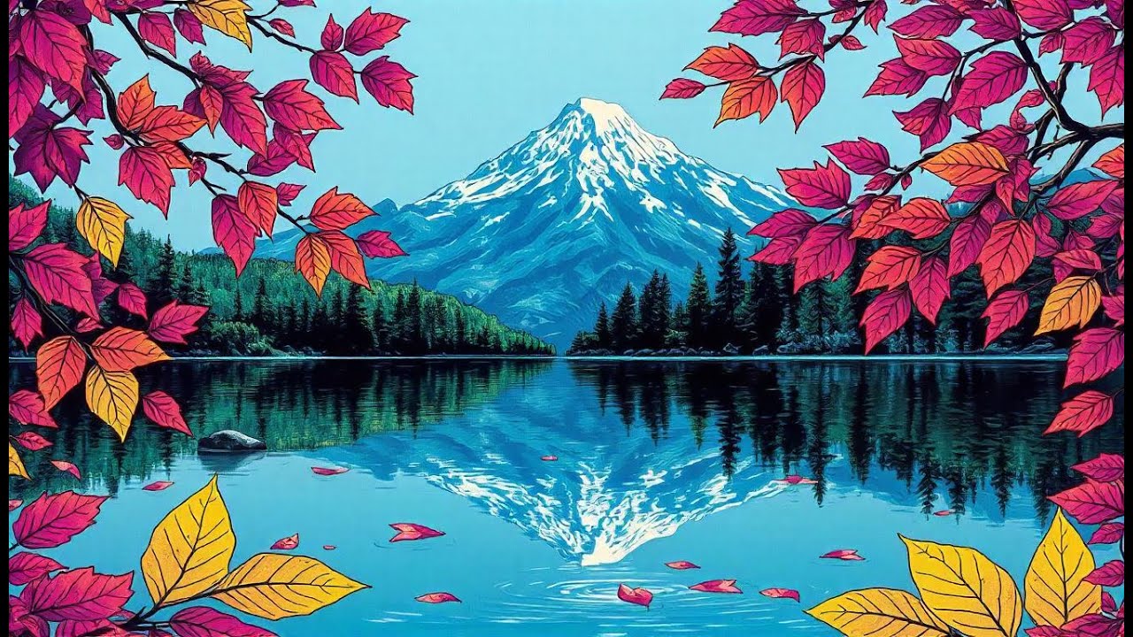 background video, watersound, created with AI for Relaxation etc. - YouTube