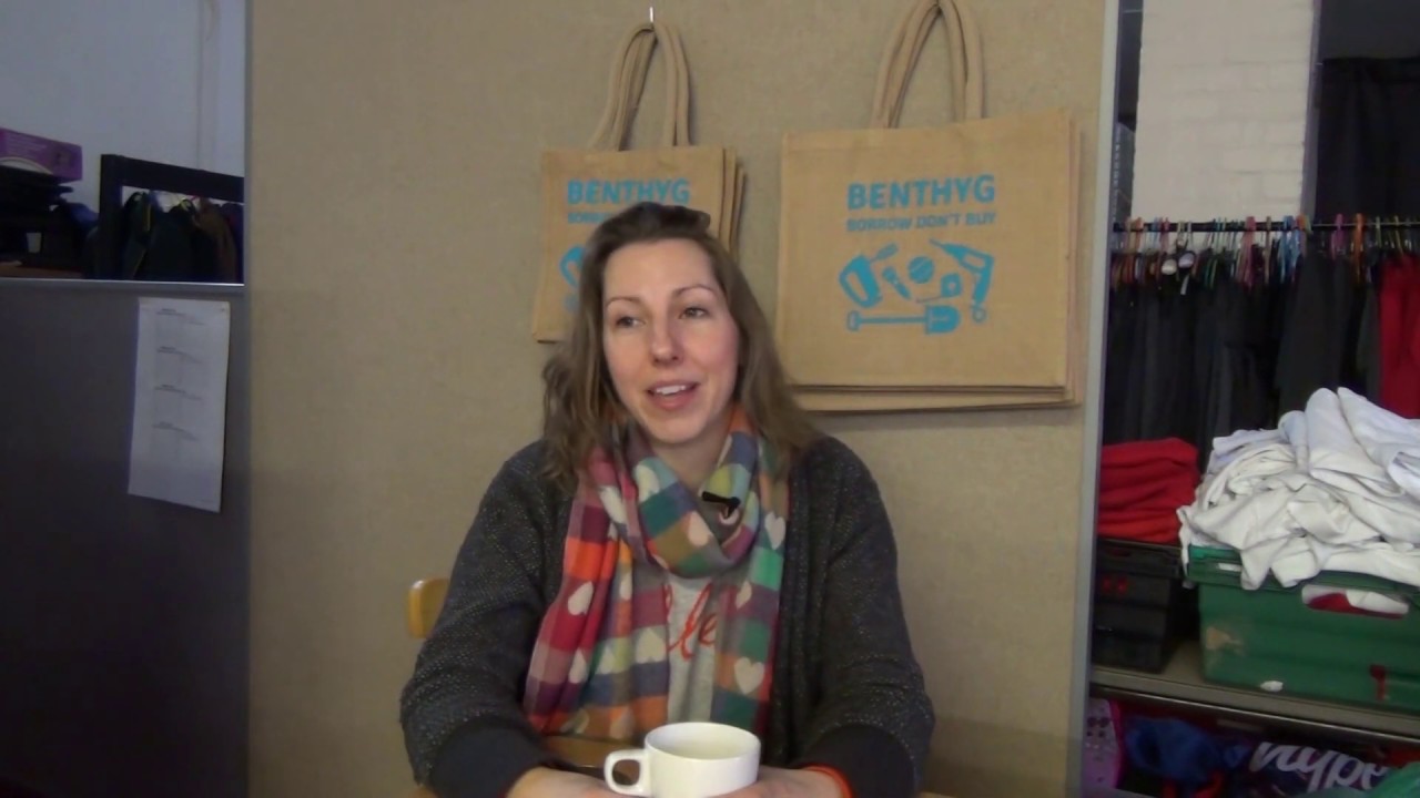 Wales' first 'library of shared things' expanding to Splott - YouTube