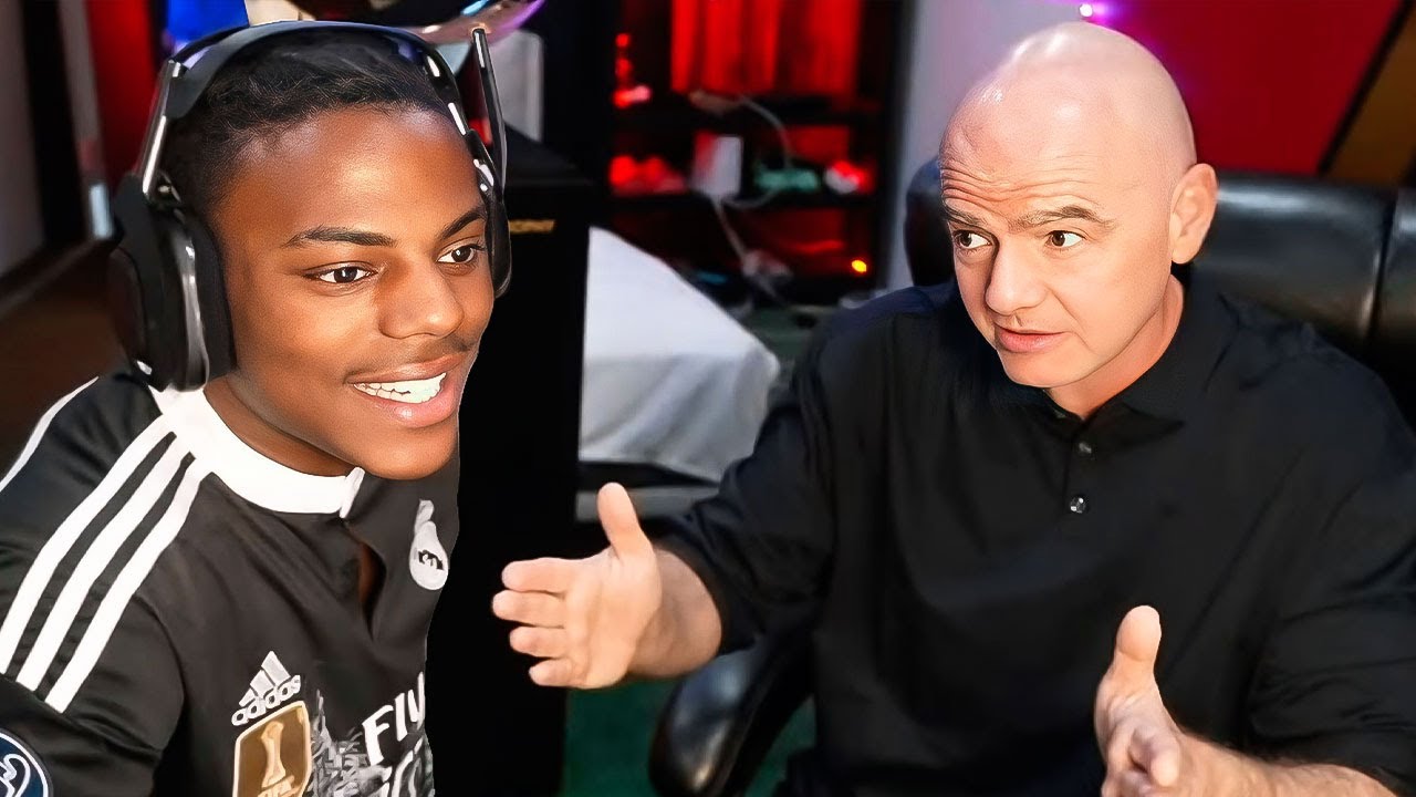 iShowSpeed Meets The FIFA President! - YouTube