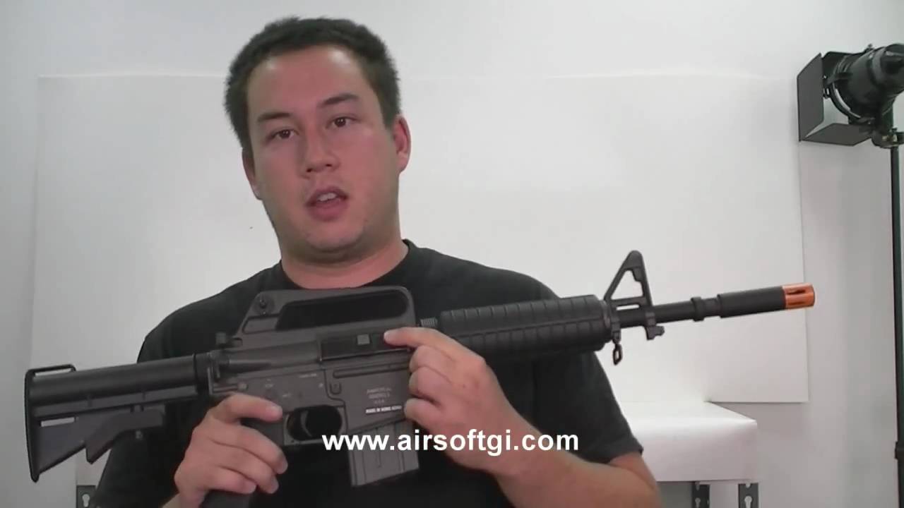 Airsoft GI - Classic Army XM177 X Series Full Metal AEG - YouTube