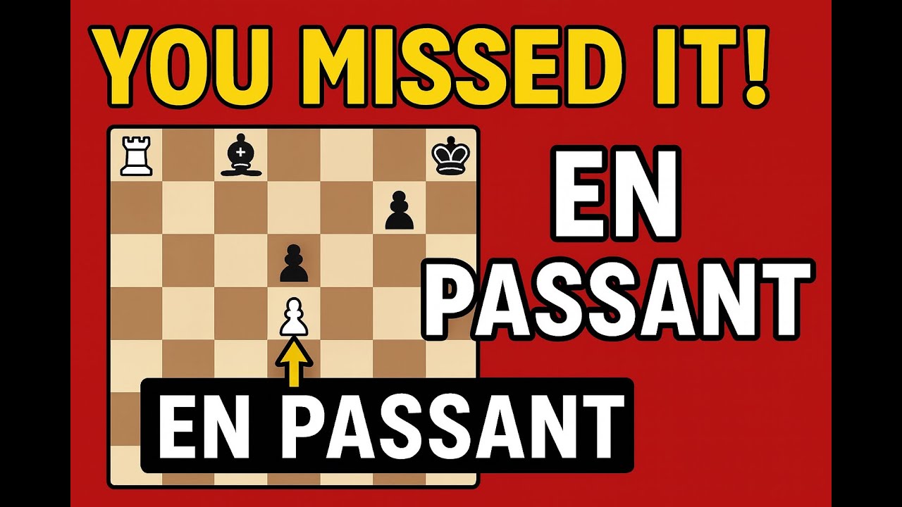 You Missed It! The Hidden En Passant Tactic In Chess That Wins the Game ...