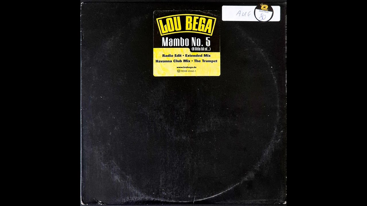 Lou Bega - Mambo No. 5 (A Little Bit Of...) (Extended Mix) / 1999 ...
