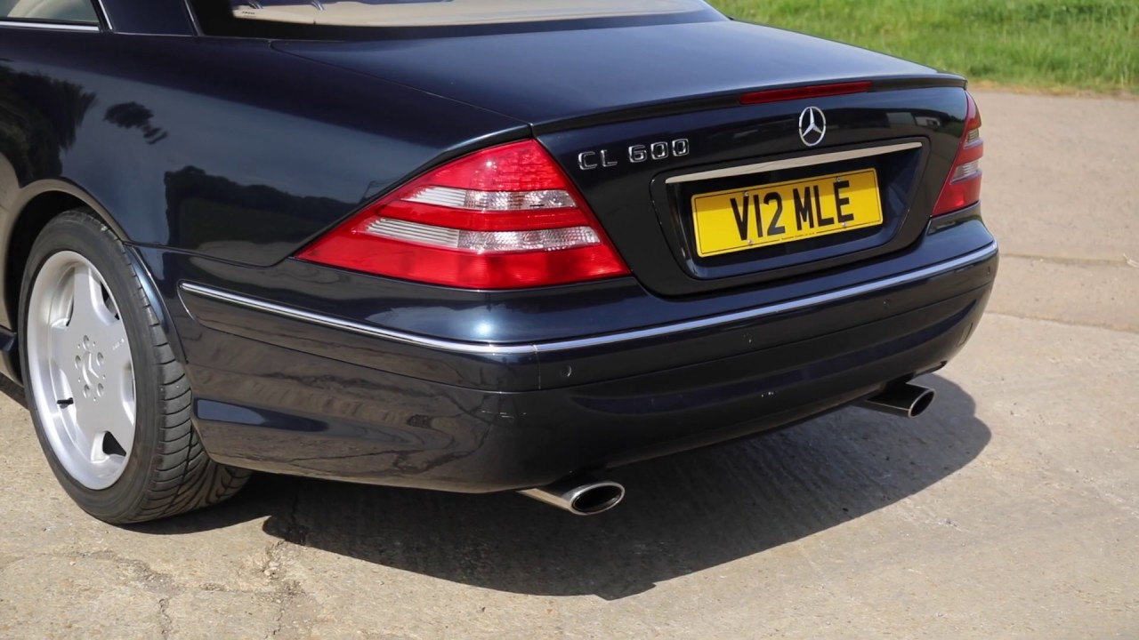 2001 MERCEDES-BENZ CL600 (C215) - YouTube