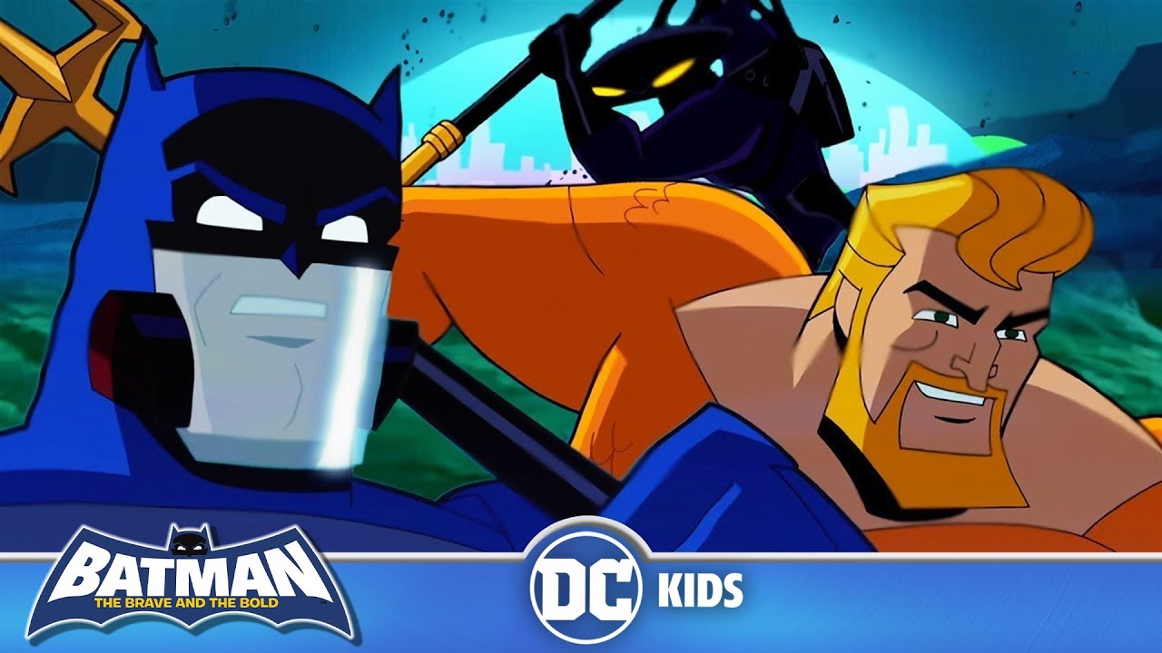Batman: The Brave and the Bold | Black Manta Battle | @dckids - YouTube