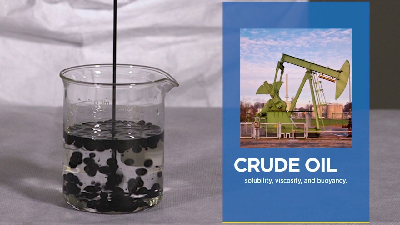 MYCELX Chemistry with Crude Oil - YouTube