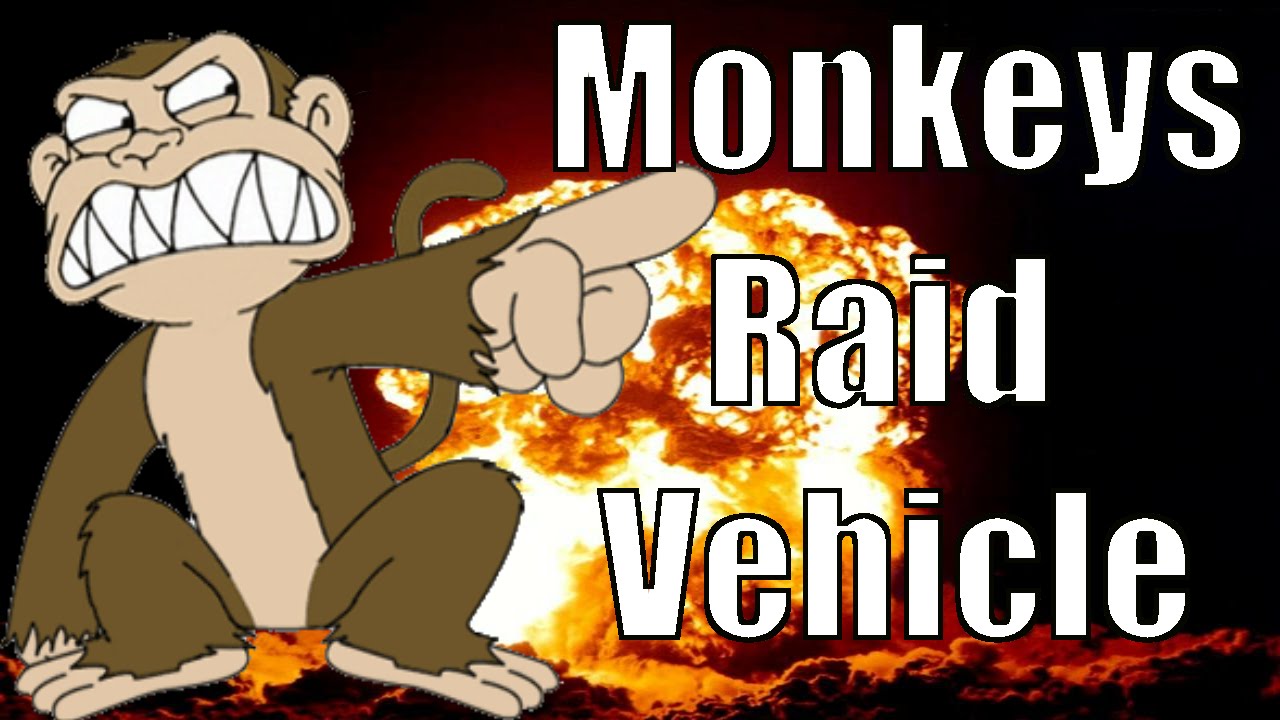 The Monkey Purge | Monkeys Raid Vehicle (Funny Voiceover) - YouTube