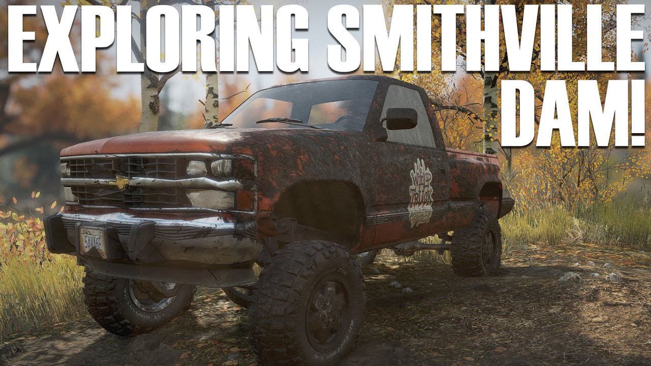 Exploring Smithville Dam - Snowrunner | Hard Mode Career | Michigan ...