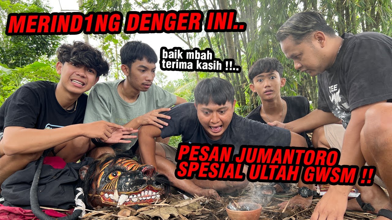 KAMI SEMUA MER1NDING !! Pesan Jumantoro di ultah GWSM yang ke 7 - YouTube