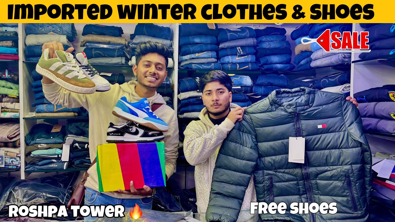 Free shoes 🔥| Gully boys Roshpa Tower | Imported winter Clothes Ranchi ...