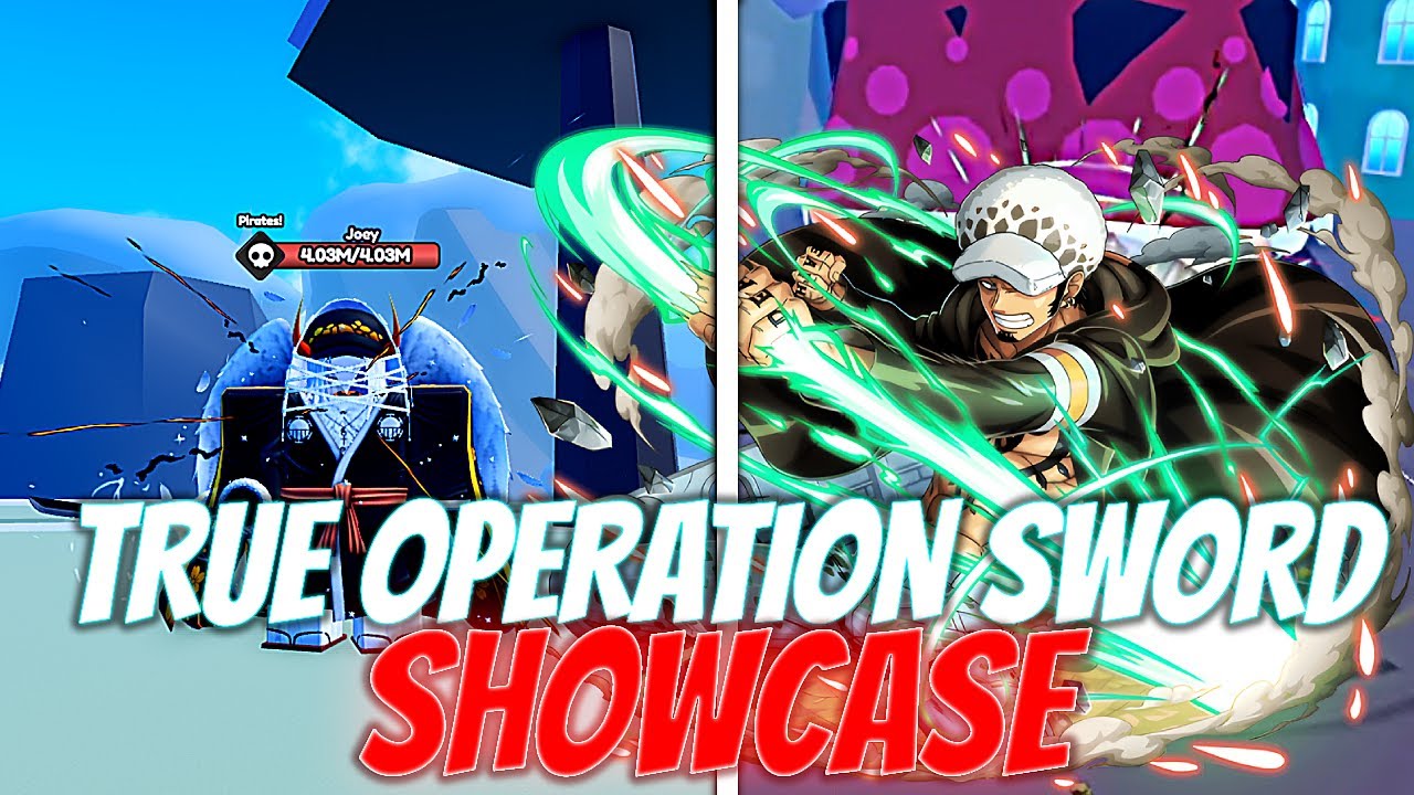 How To Get TRUE OPERATION SWORD & SHOWCASE ( One Fruit Simulator) - YouTube