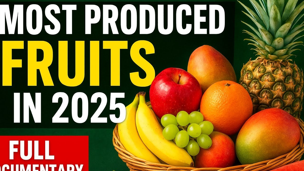 Most Produced Fruits in 2025 | Full Documentary on Bananas, Apples ...