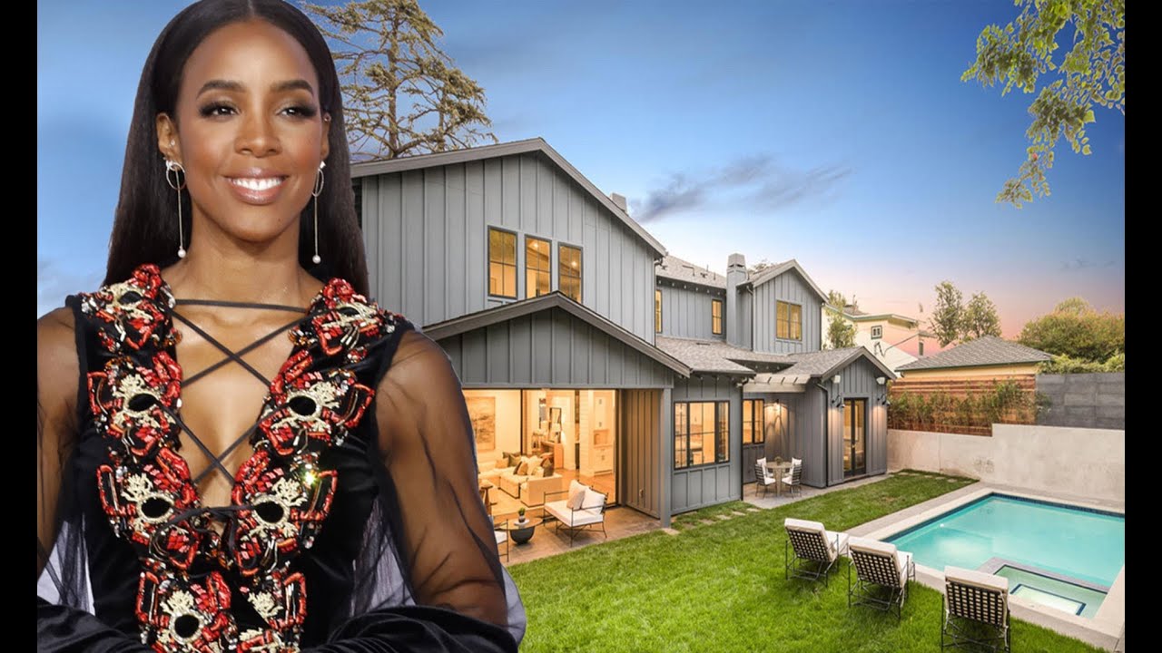 A Look Into Pop Icon Kelly Rowland's $4M Sherman Oaks Mansion - YouTube