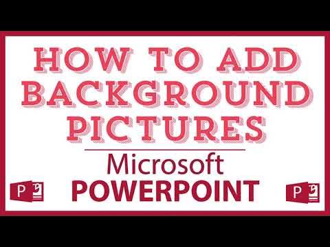How To Add A Slide Background Image In Microsoft PowerPoint | Office ...