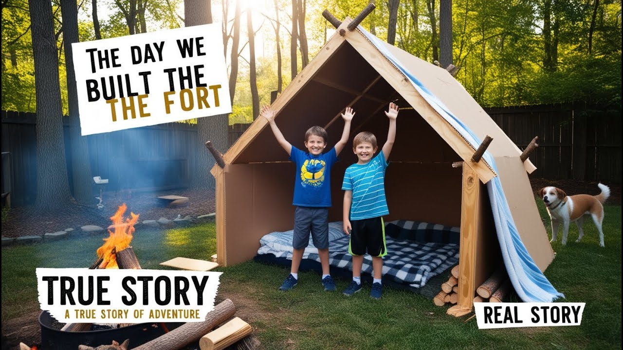 The Day We Built the Fort - YouTube