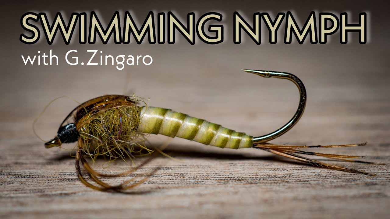 Swimming Nymph - Fly tying with G.Zingaro (4K Video) - YouTube