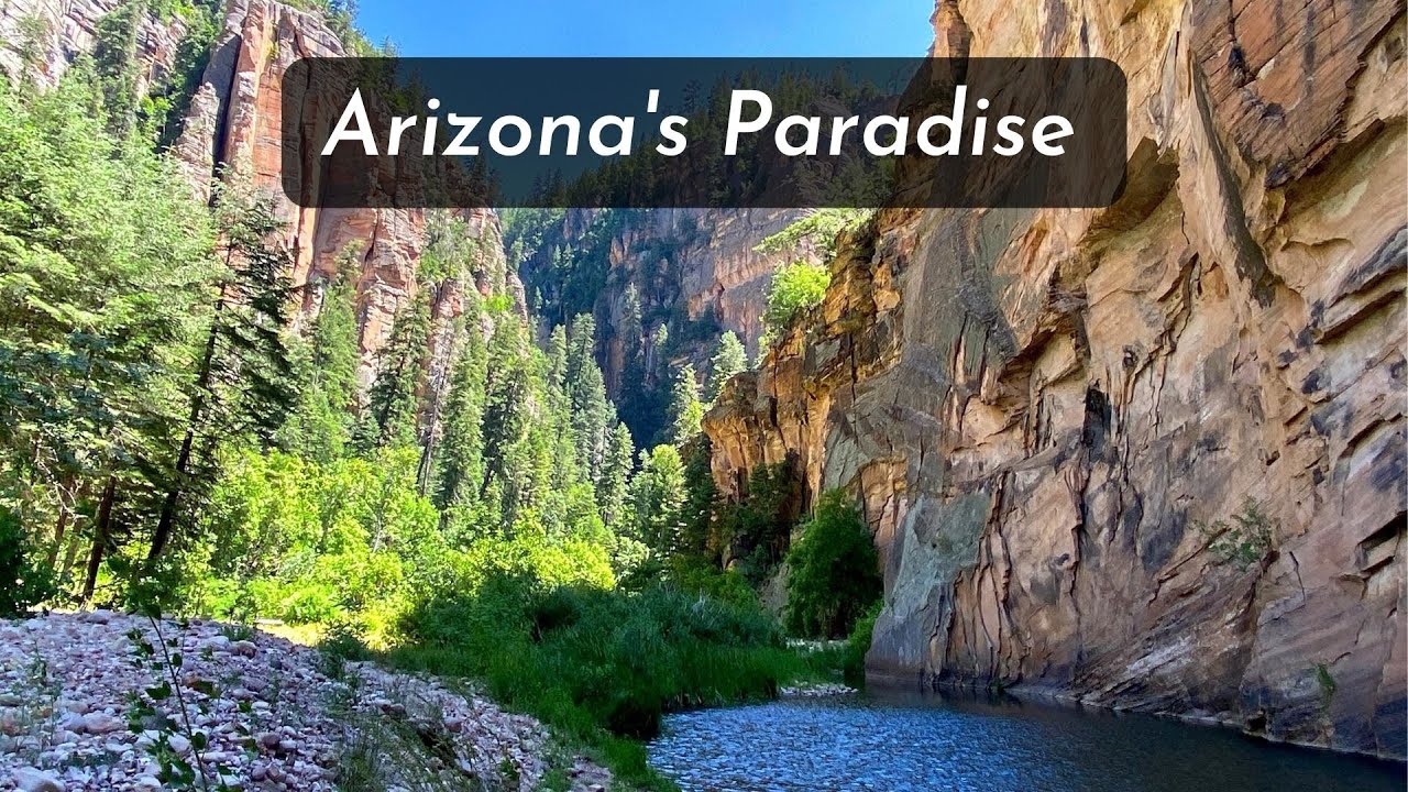 Hike to Arizona's Beautiful Oasis With Swimming Holes (Hidden Gem ...