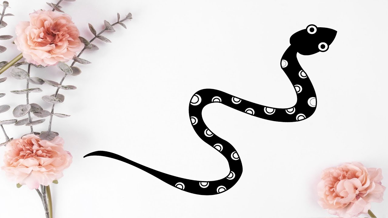 Create Snake In Simple Way Using illustrator ||2021|| - YouTube