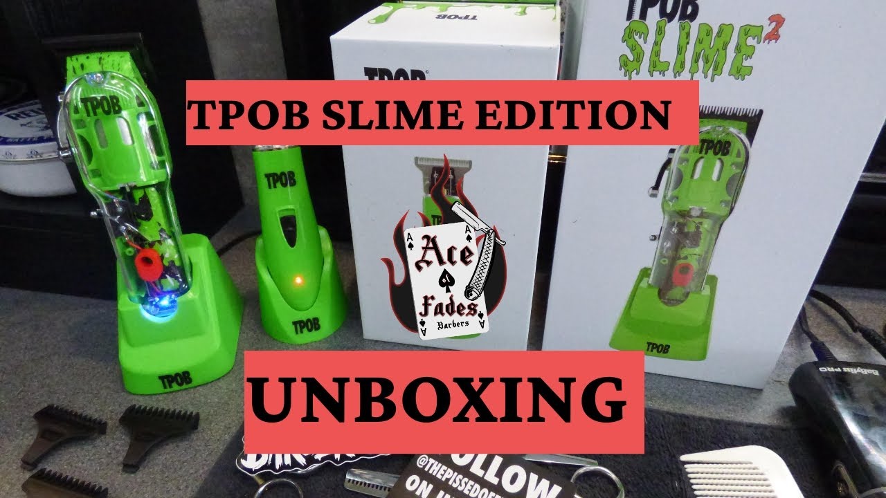 Unboxing and Review of TPOB Slime Edition Clipper and Trimmer - YouTube