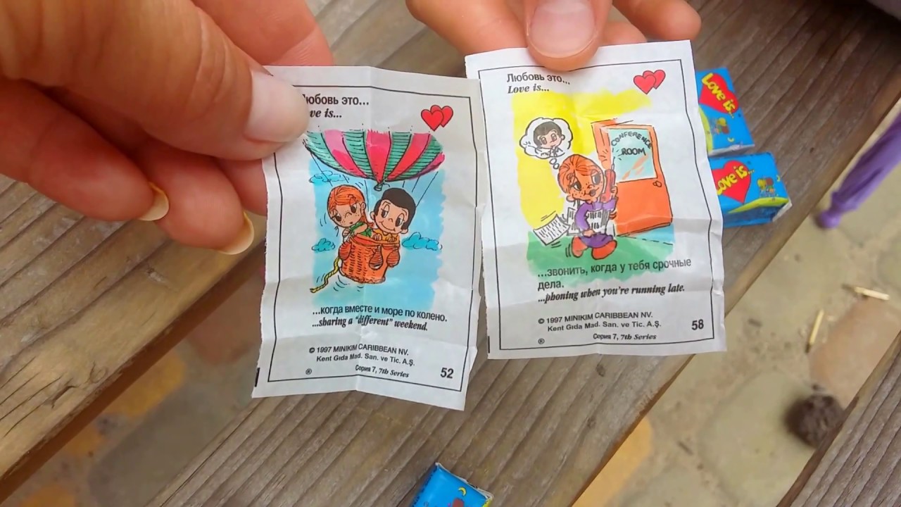 Love is gum for children - YouTube
