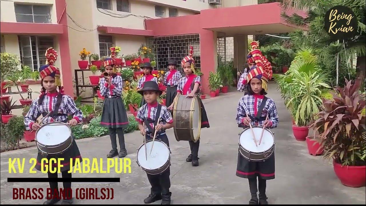 KV 2 GCF Jabalpur Brass Band Girls #beingkvian #beingkvian #bandcompetition #brassband - YouTube