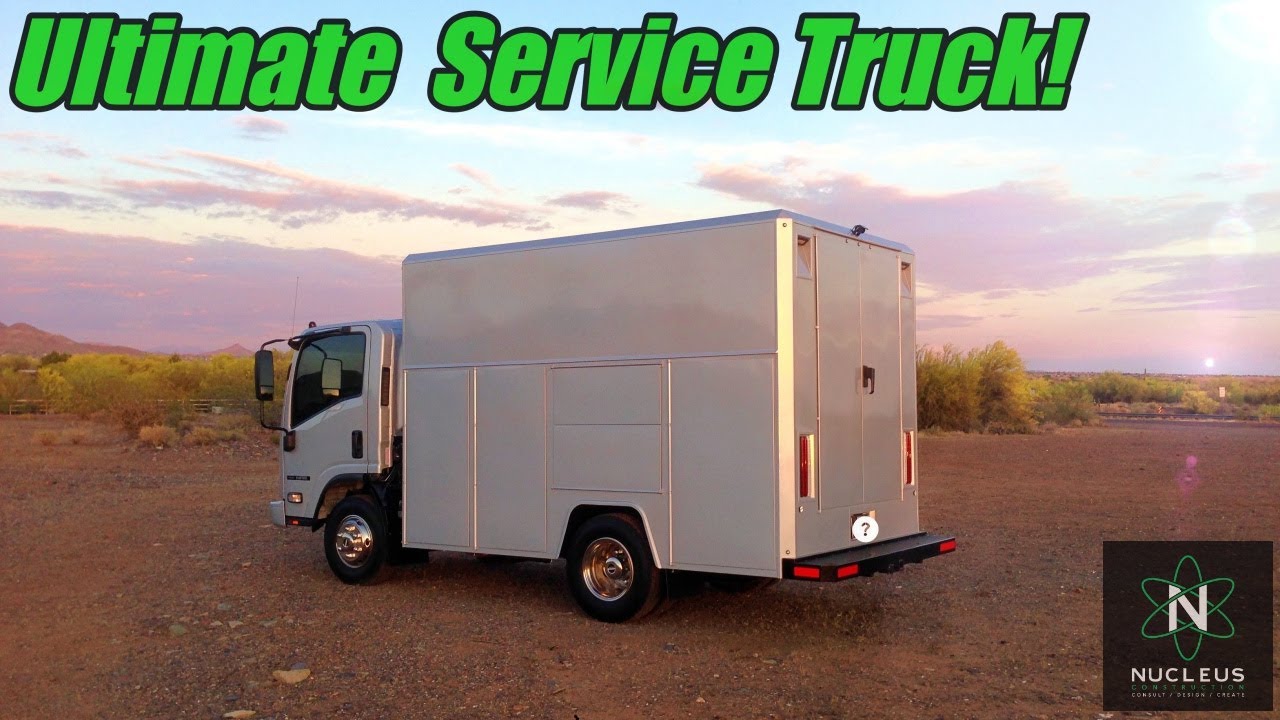 custom service truck build - YouTube