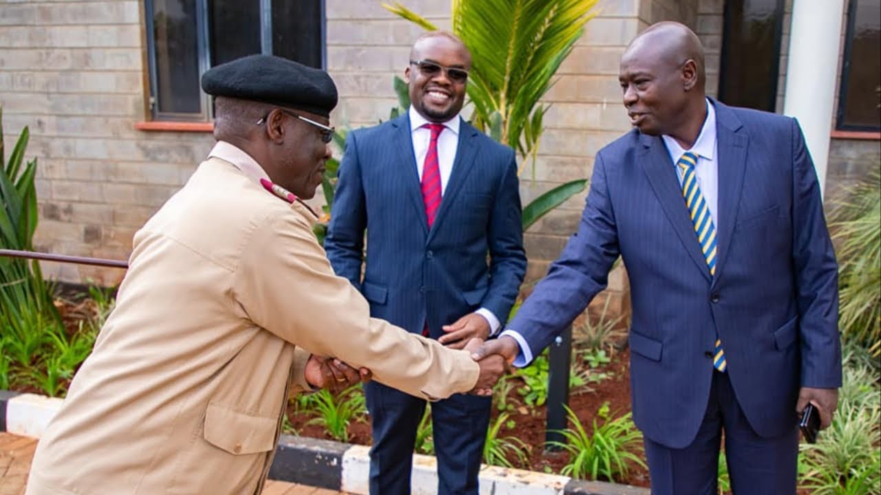 DP Gachagua meets Interior Security PS Raymond Omollo and regional ...