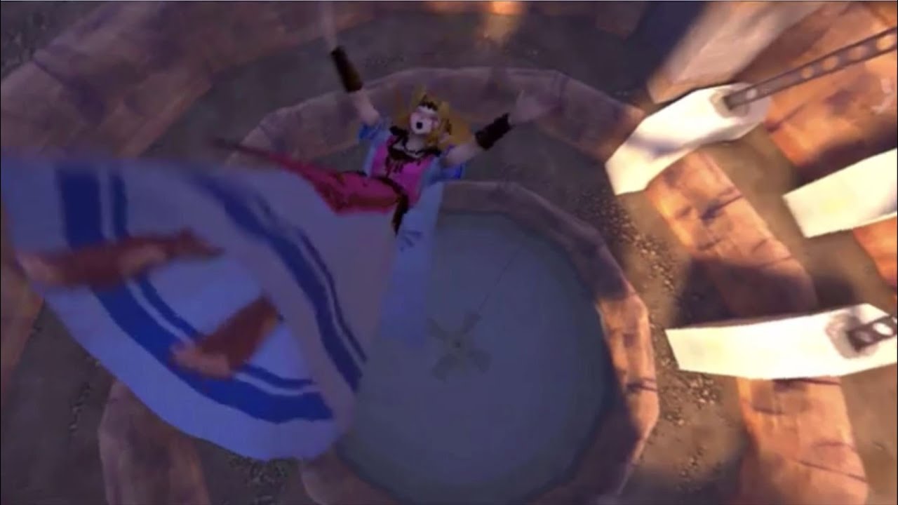 Zelda's Cliffhanging Animation But Done a Gracie Films Jingle With Her ...