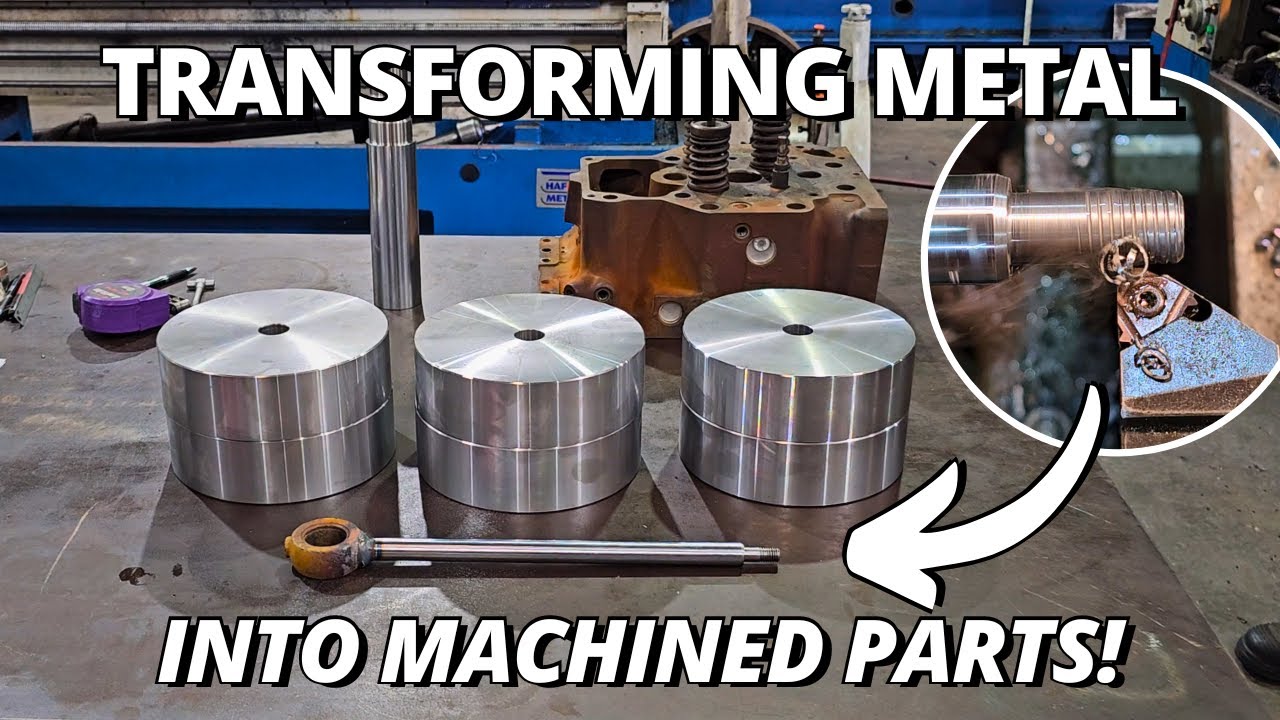 Transforming METAL into MACHINED Parts! | Manual Machining, Turning ...