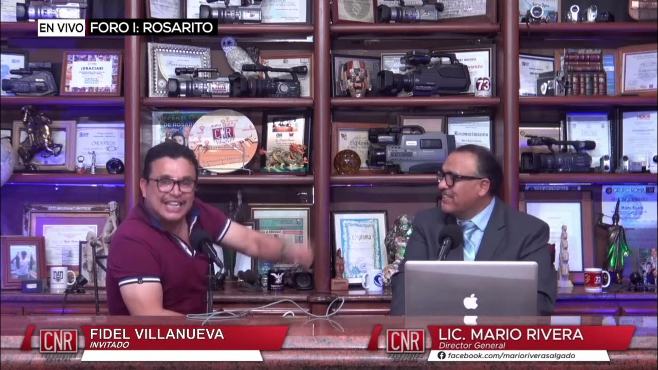 Entrevista del Lic. Mario Rivera a Fidel Villanueva, líder nacional de ...