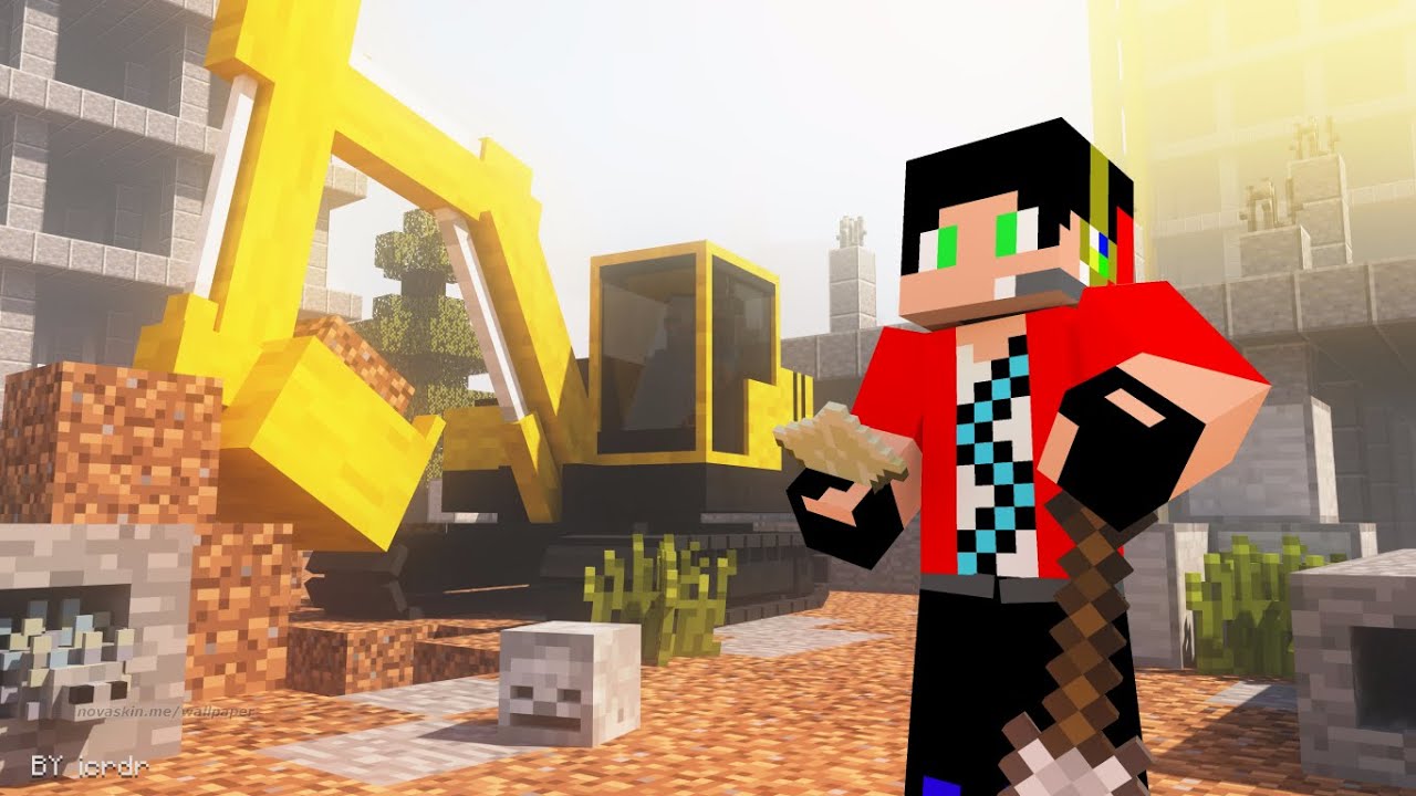 Minecraft: survivalcraft - #1 construindo a casa - YouTube