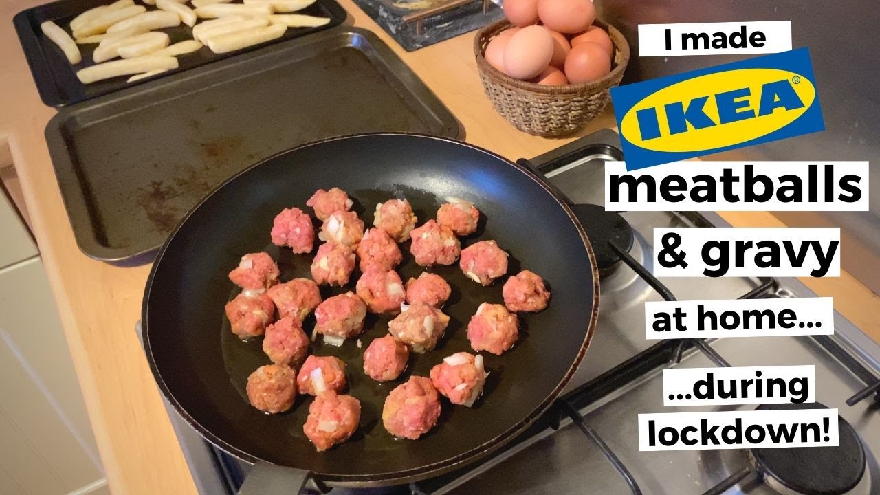 How To Make Perfect Ikea Meatballs And Gravy 🇸🇪 Youtube